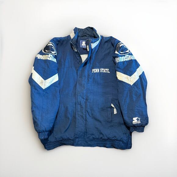STARTER | Jackets & Coats | Vintage 9s Psu Starter Puffer Jacket Penn ...